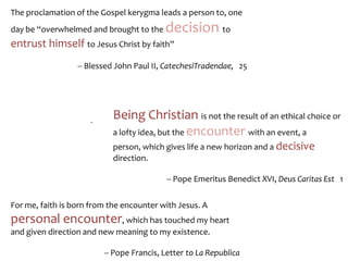 Catholic Discipleship and "Forming Intentional Disciples" | PPTX