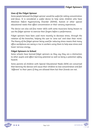 Fidget Spinners Differentiated Reading Comprehension.pdf