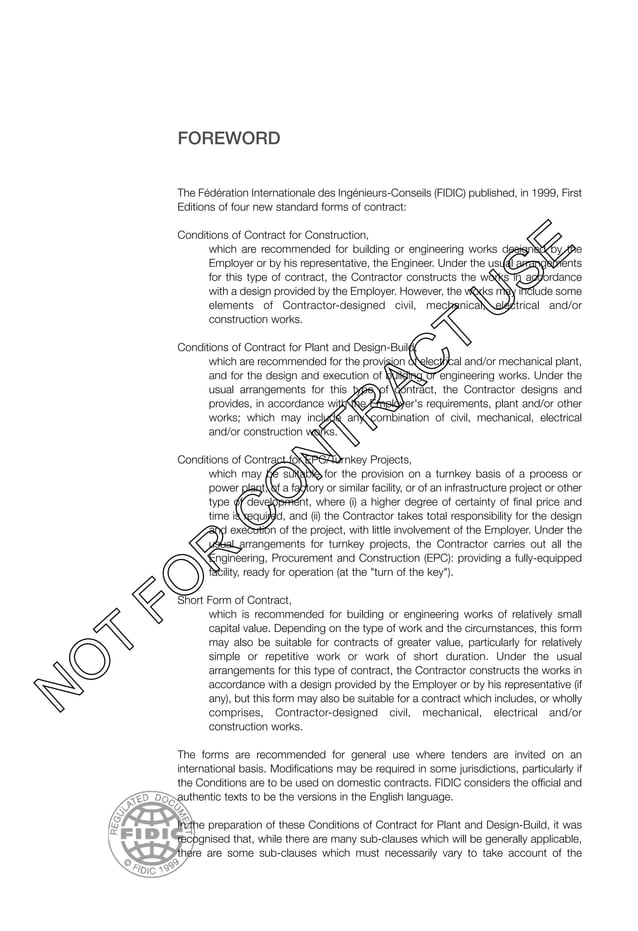 Fidic db-yellow-book | PDF