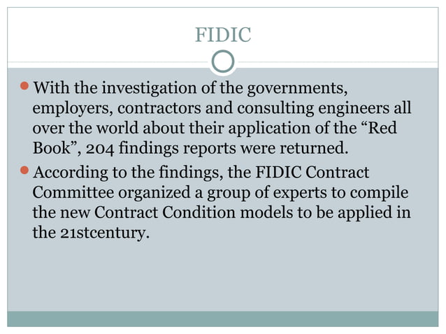 Fidic law1 | PPT