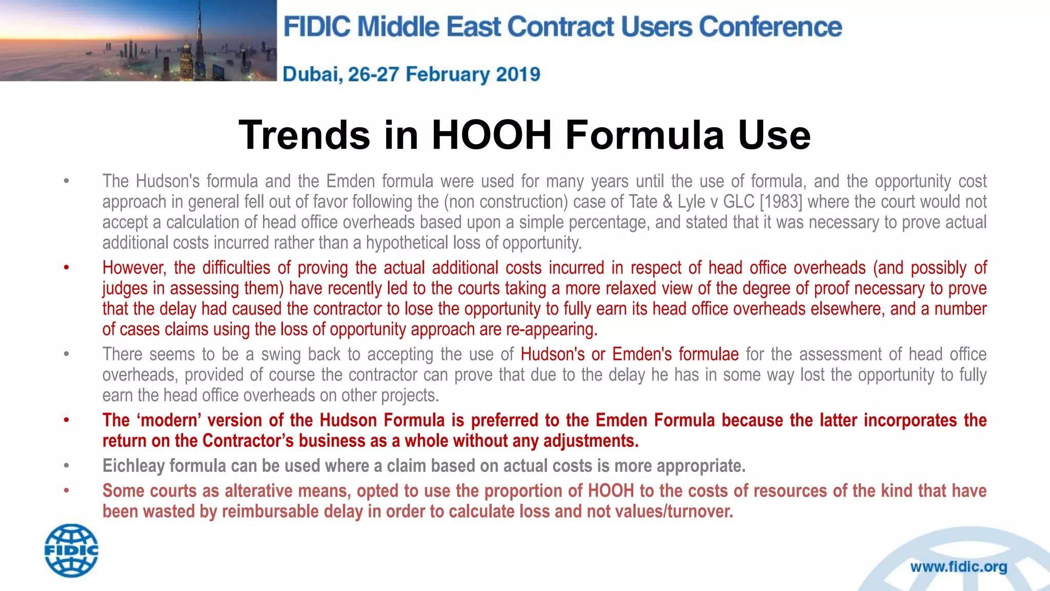 Prolongation and HOOH Costs | PDF