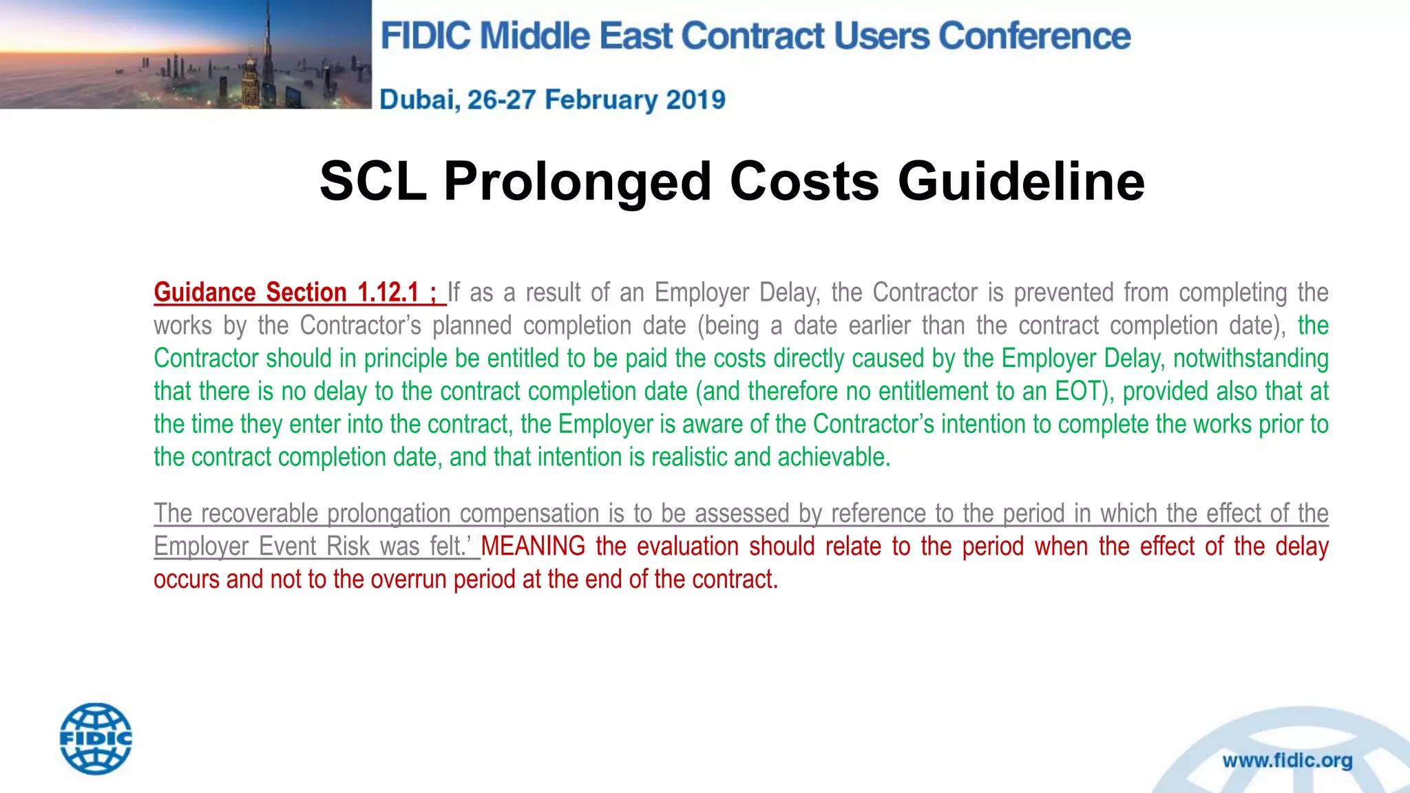 Prolongation and HOOH Costs | PDF