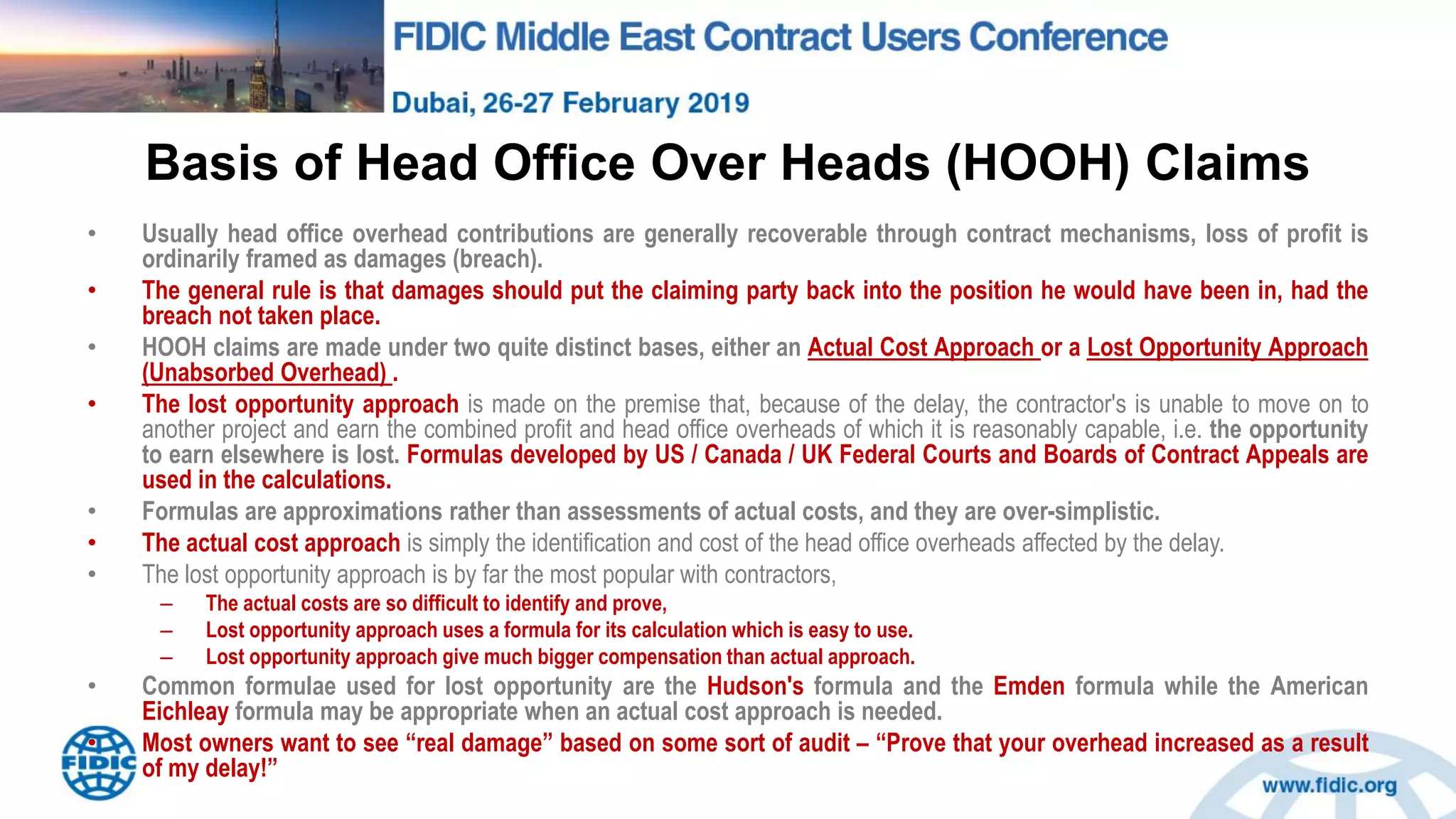 Prolongation and HOOH Costs | PDF