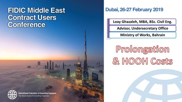 Prolongation and HOOH Costs | PDF | Civil Engineering Industry | Industries