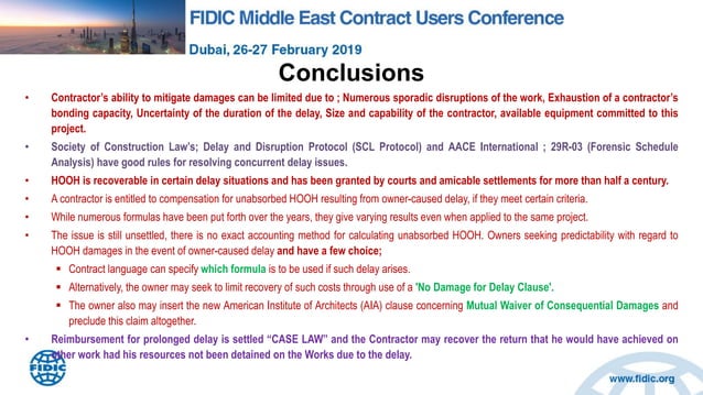 Prolongation and HOOH Costs | PDF | Civil Engineering Industry | Industries
