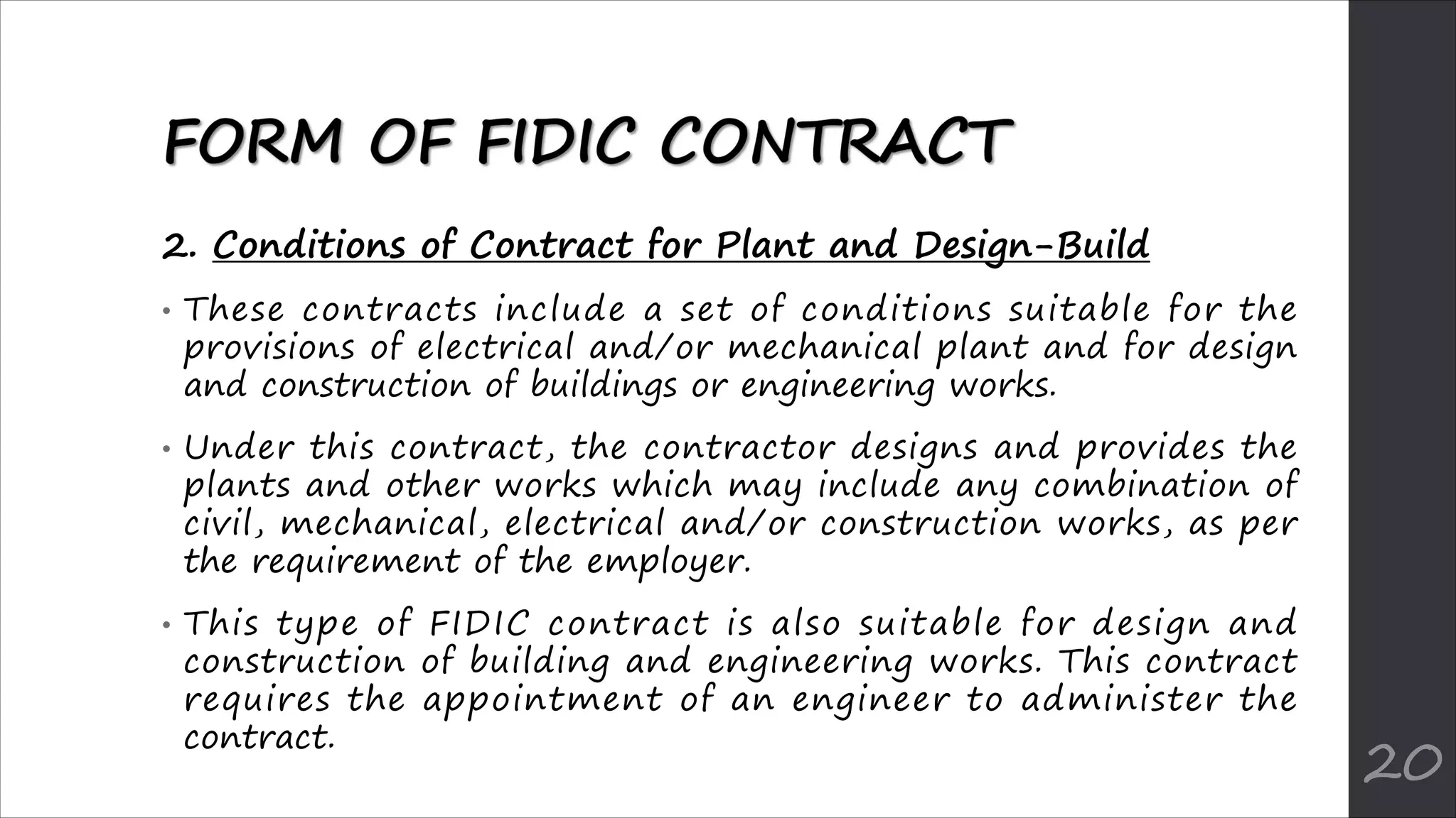 Fidic contract | PDF