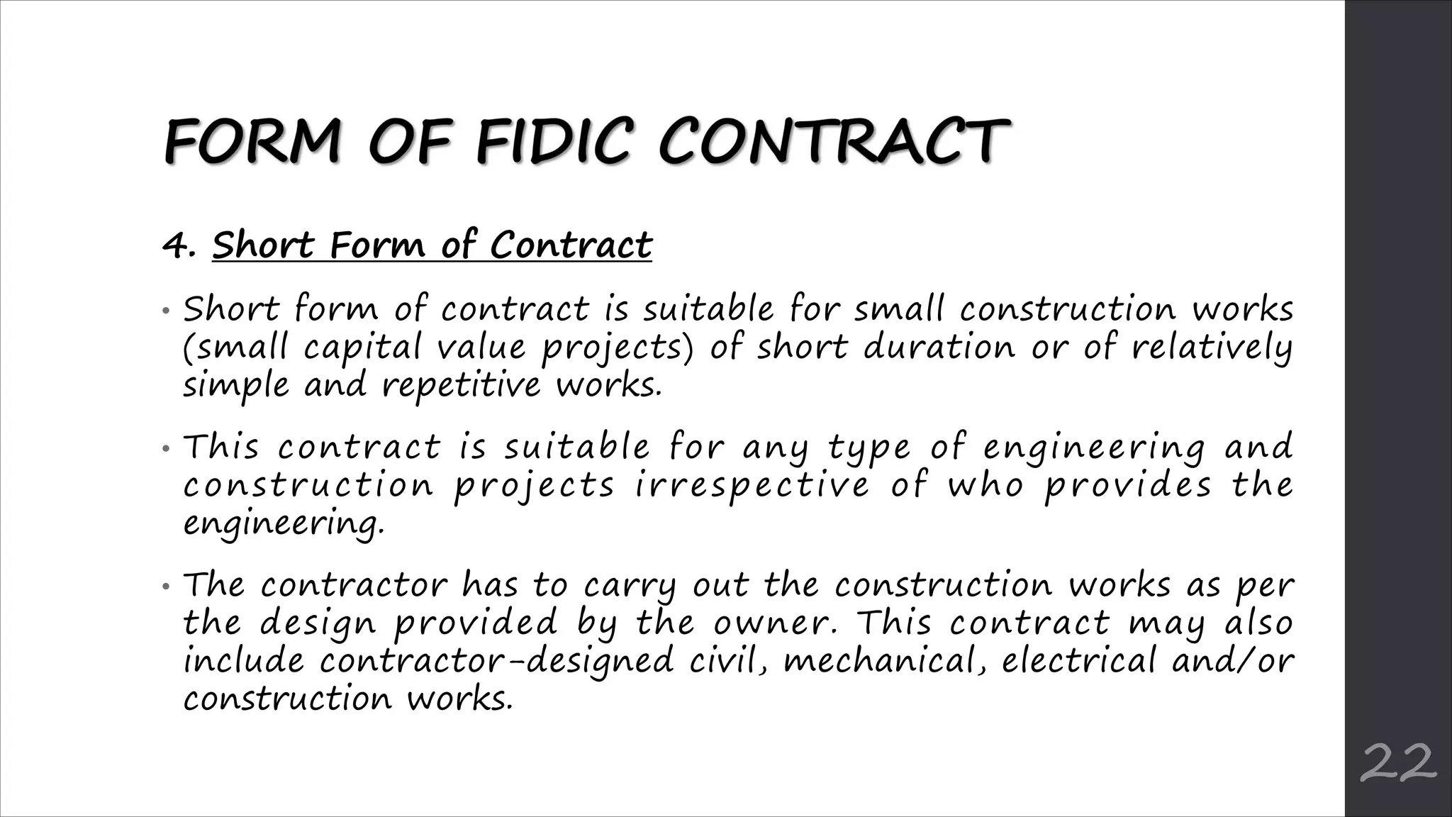 Fidic contract | PDF