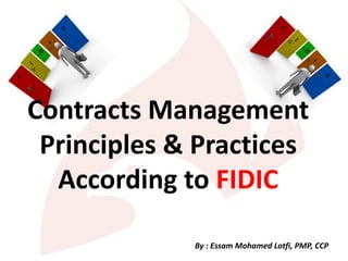 Fidic contracts management introduction | PDF