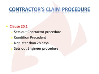Fidic contracts management introduction | PDF