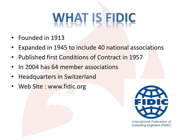 Fidic contracts management introduction | PDF