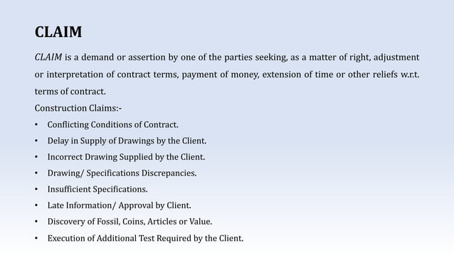 Fidic Form of Contract. | PPT