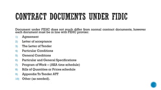 FIDIC intro author eng. mohammed fadlalla | PPT