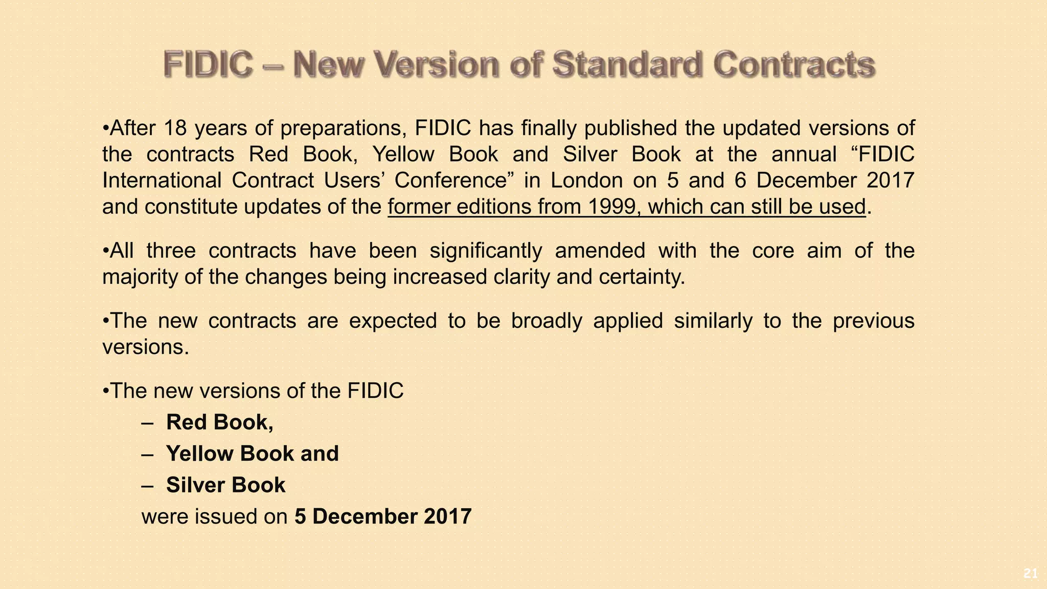 #FIDIC Understanding Basics# By SN Panigrahi | PPTX