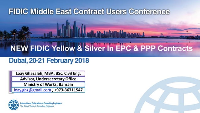 FIDIC 2017 Yellow and Silver in EPC and PPP Contracts | PDF | Business ...
