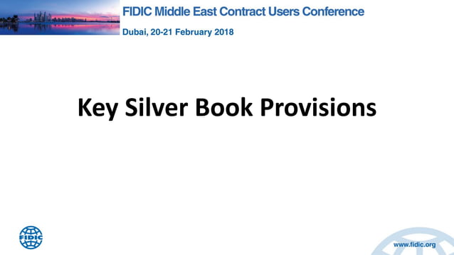 FIDIC 2017 Yellow and Silver in EPC and PPP Contracts | PDF | Business ...
