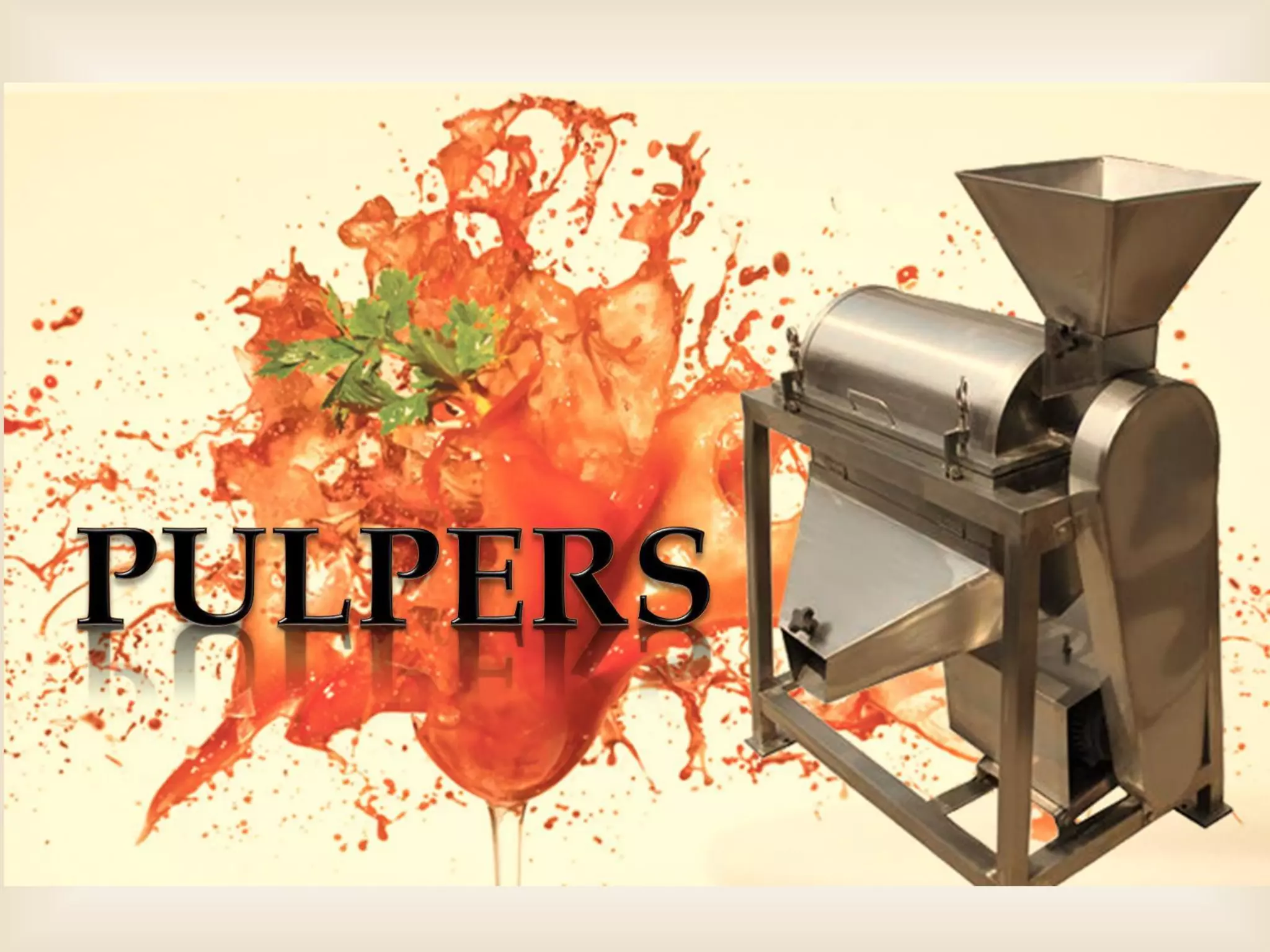 Types and applications of pulpers and granulators | PPT