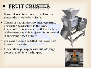 Types and applications of pulpers and granulators | PDF