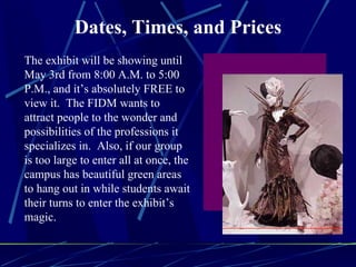 Example of a field trip proposal project | PPT