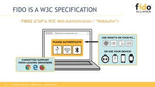 Beyond Passwords: FIDO and the Future of User Authentication | PPT