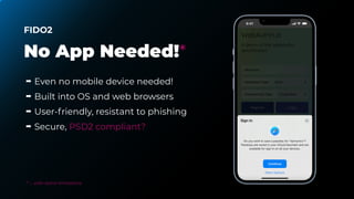 FIDO2 - The Easiest Path to Strong Authentication | PDF