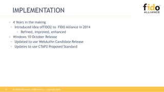 FIDO2 & Microsoft | PDF
