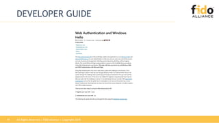 FIDO2 & Microsoft | PDF