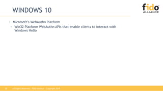 FIDO2 & Microsoft | PDF