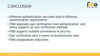 FIDO2 Specifications Overview | PPT