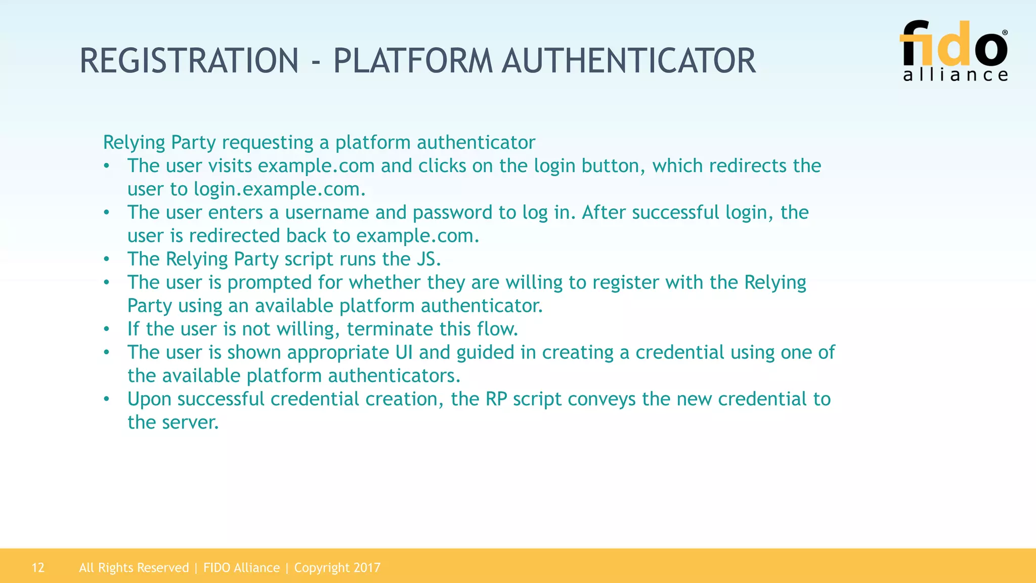 FIDO2 Specifications Overview | PDF