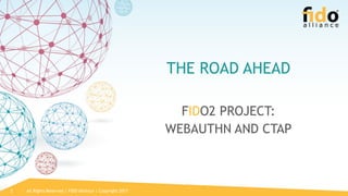 FIDO2 Specifications Overview | PPT