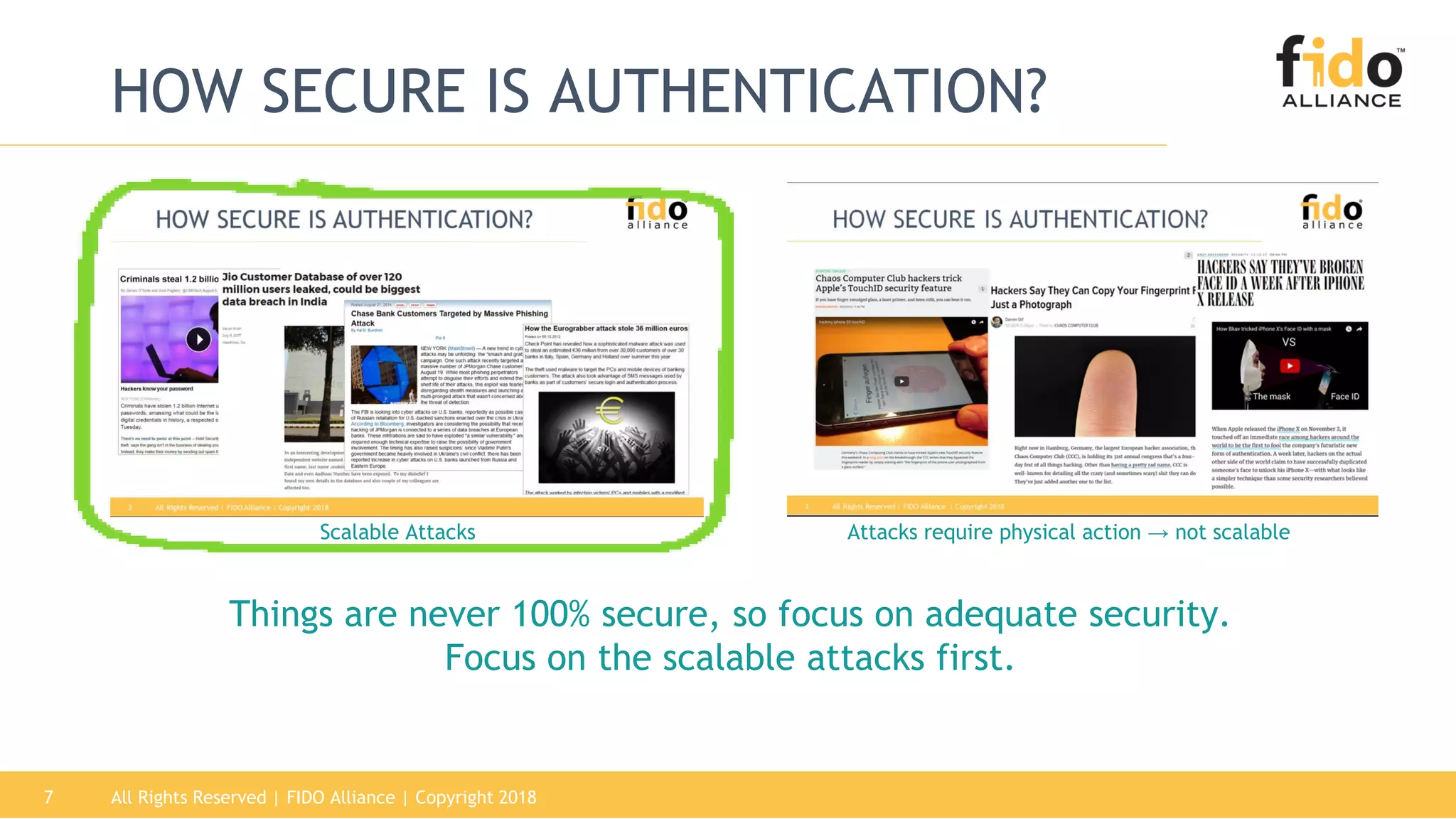 FIDO Authentication Technical Overview | PDF
