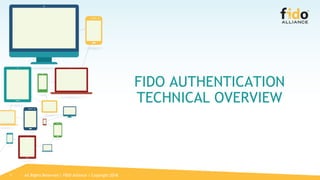 FIDO Authentication Technical Overview | PDF