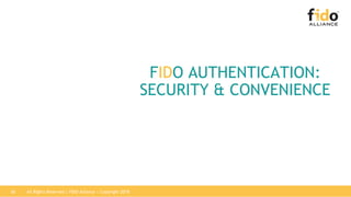 FIDO Authentication Technical Overview | PDF