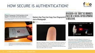 FIDO Authentication Technical Overview | PDF