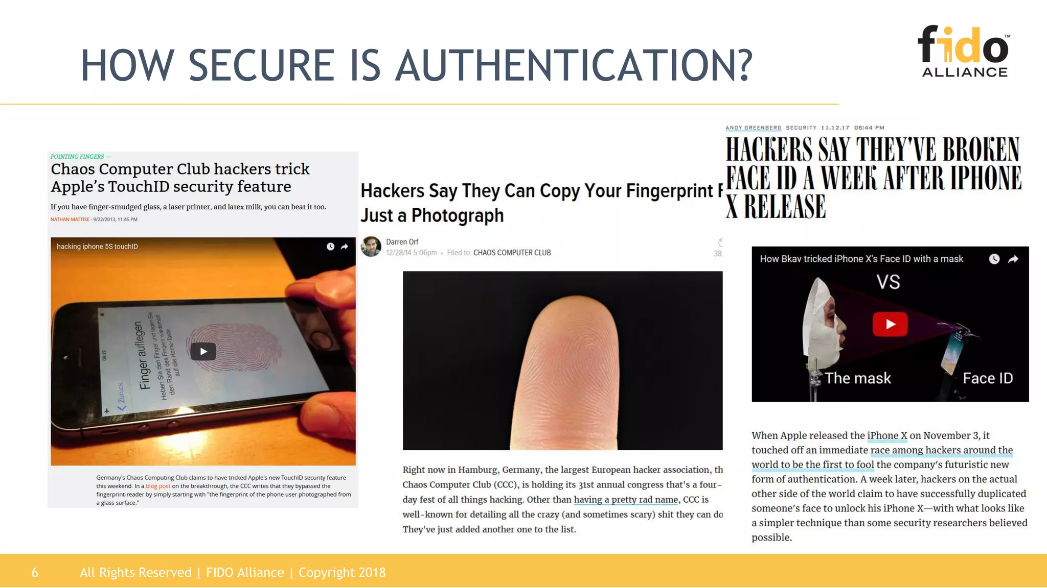 FIDO Authentication Technical Overview | PDF