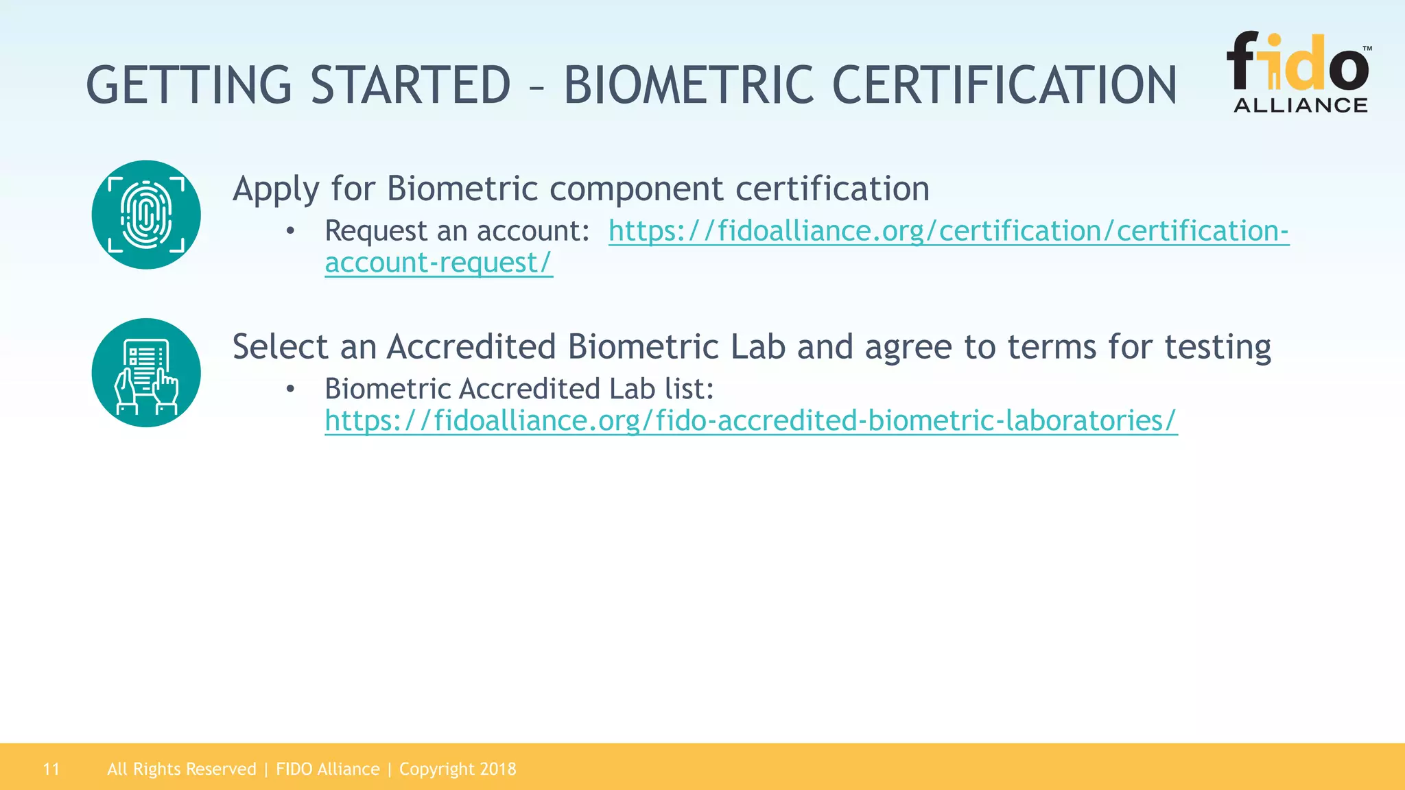 Fido Biometric Certification Program Pdf