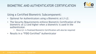 FIDO Certified Program: The Value of Certification | PDF