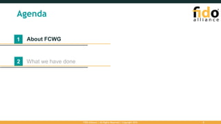 Fido China Working Group (FCWG) | PPTX