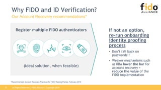 Introduction to FIDO's Identity Verification & Binding Initiative | PPTX