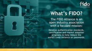 Introduction to FIDO's Identity Verification & Binding Initiative | PPTX