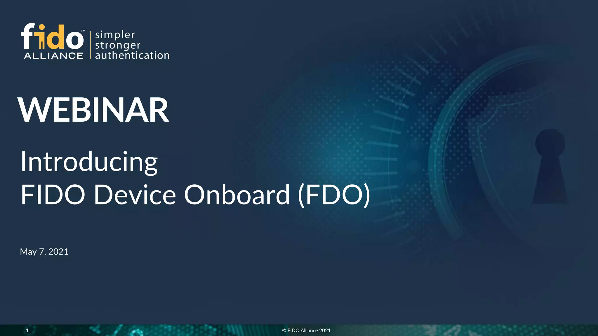 Introducing FIDO Device Onboard (FDO) | PPTX