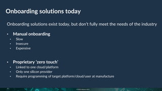 Introducing FIDO Device Onboard (FDO) | PPTX