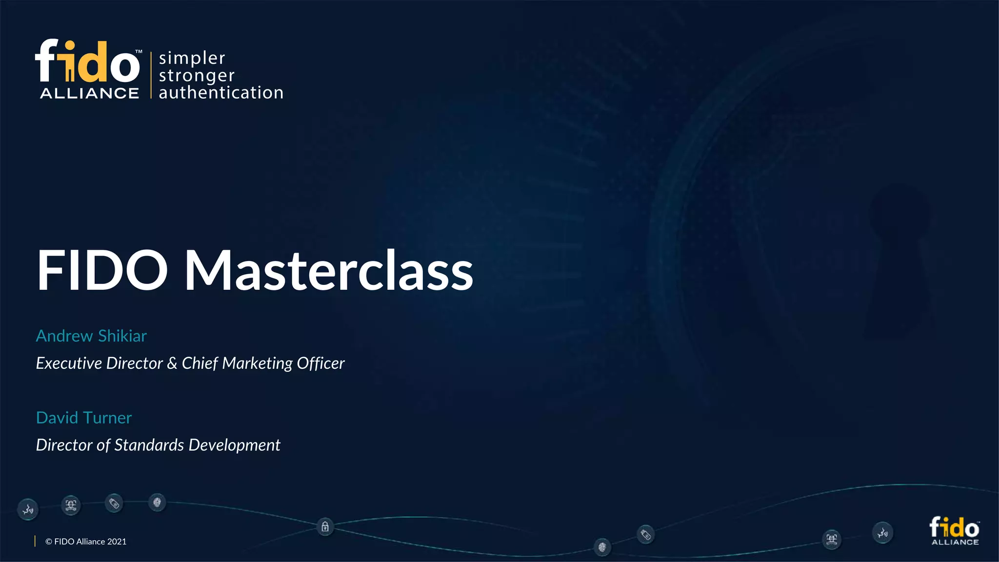 FIDO Masterclass | PPT