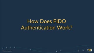 FIDO Masterclass | PPT