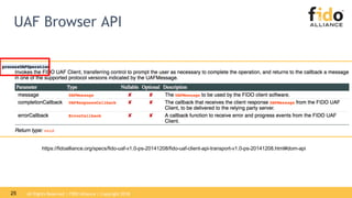Technical Considerations for Deploying FIDO Authentication | PPT