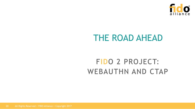 FIDO Technical Specifications Overview | PPT