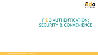 FIDO Technical Specifications Overview | PDF