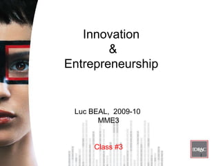 Class 3 and 4 : slides shown in class | PPT