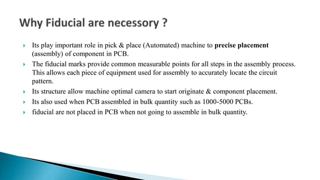 Fiducial In PCB | PPTX | Science