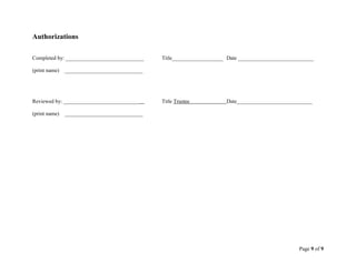 Fiduciary Audit Checklist | PDF